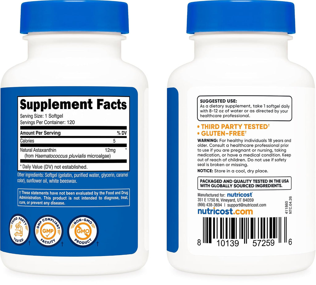 High-quality Astaxanthin for skin health