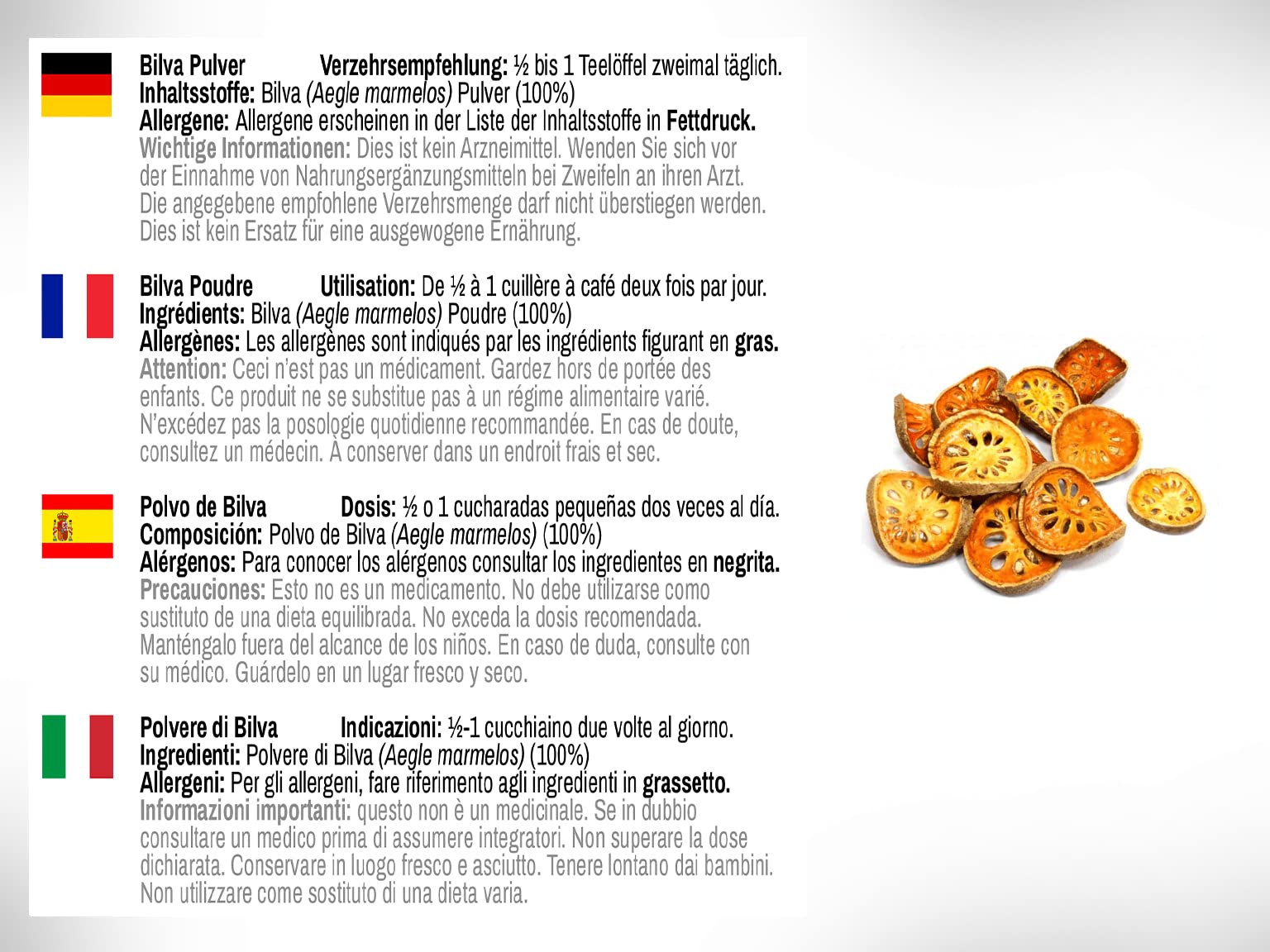 high-quality bael fruit powder