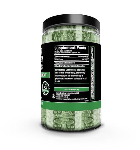 high-quality barley grass for wellness