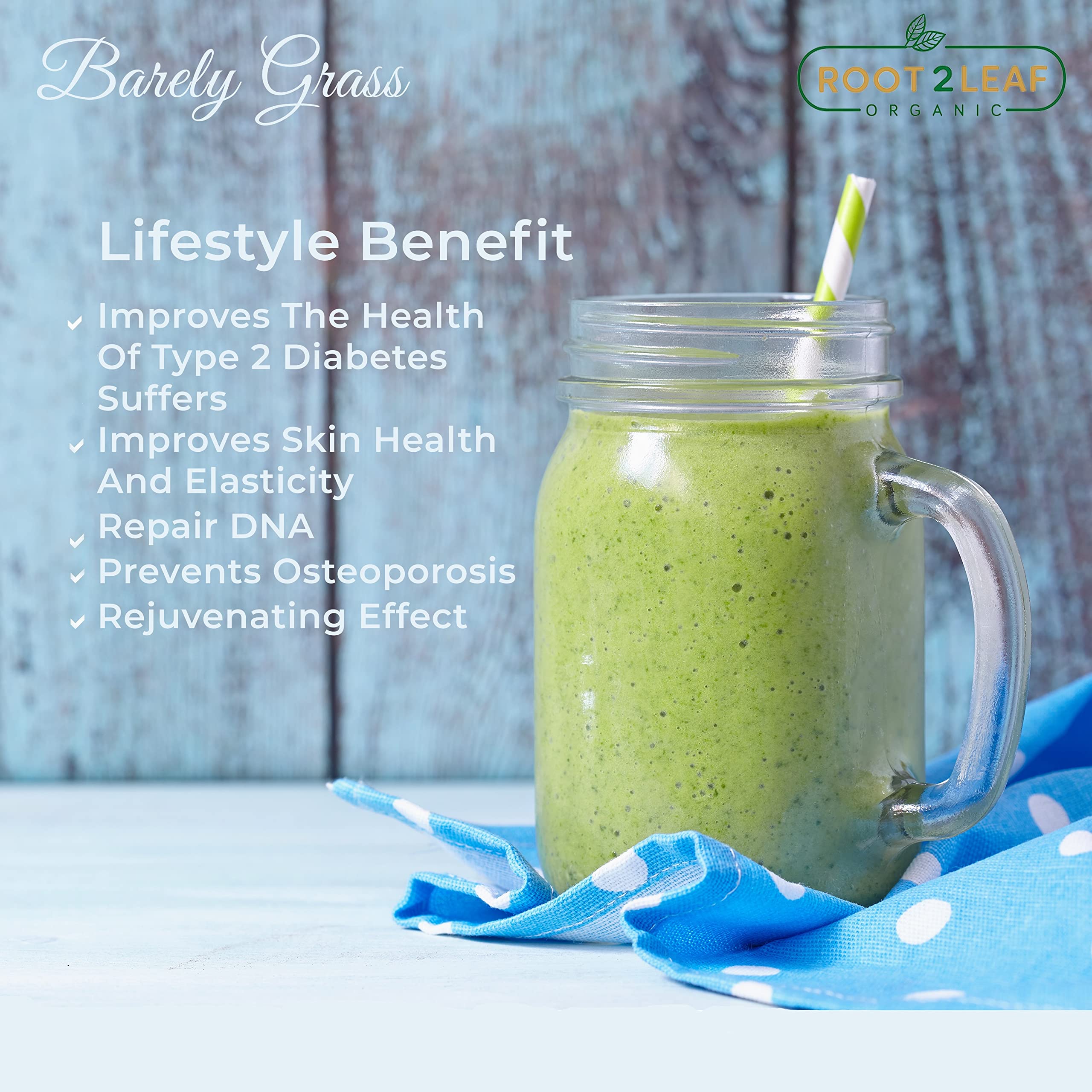 high-quality barley grass powder 16 oz