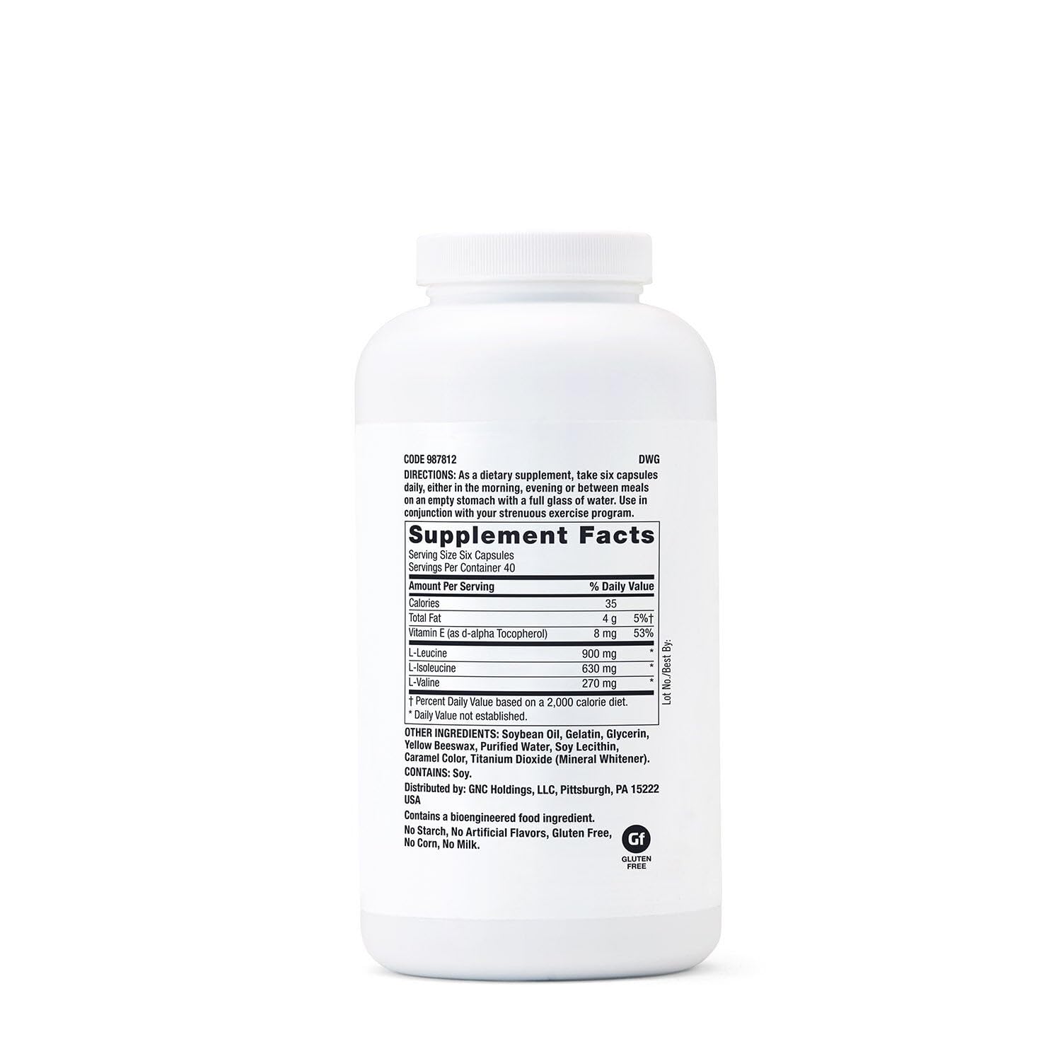 High-quality BCAA for workout support