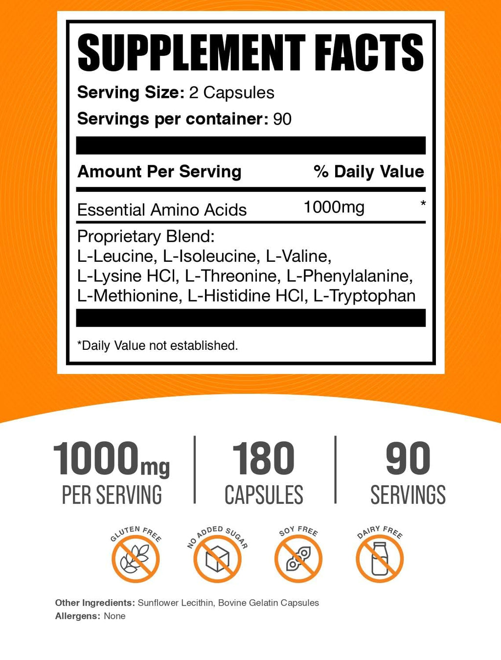 High-quality BCAA supplement for athletes