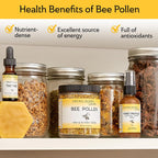 high-quality bee pollen granules