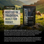 High-quality beef liver extract for fitness