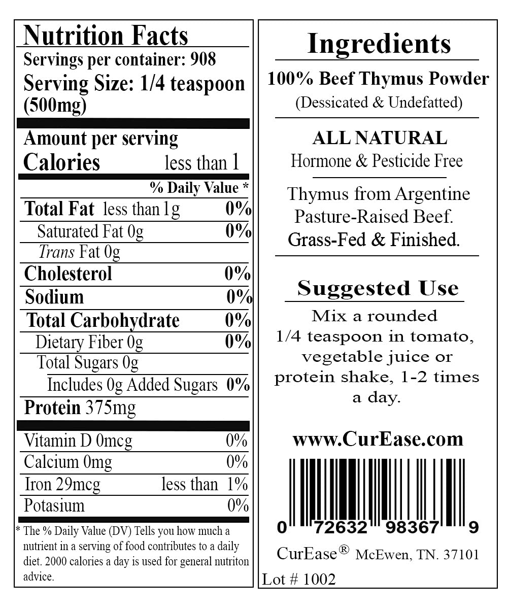 high-quality beef thymus powder