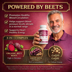 High-quality beet root for detox support