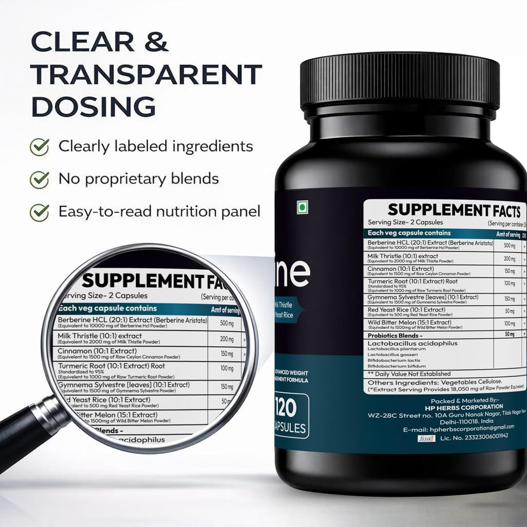 High-quality berberine for heart health