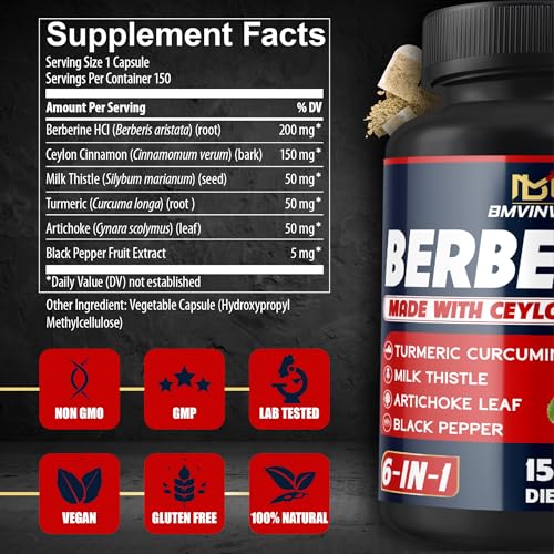 high-quality berberine supplement formula