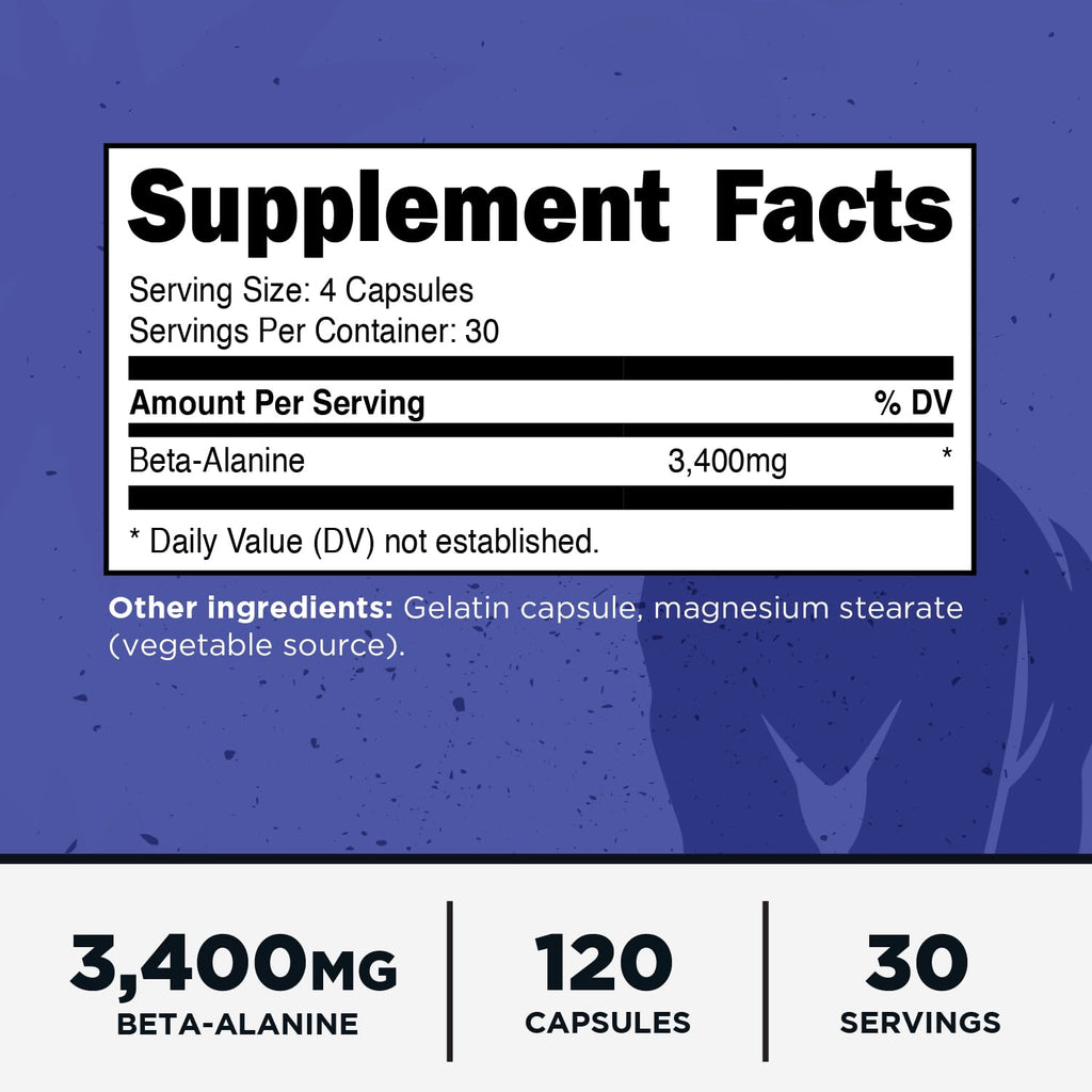 High-quality Beta-Alanine for energy