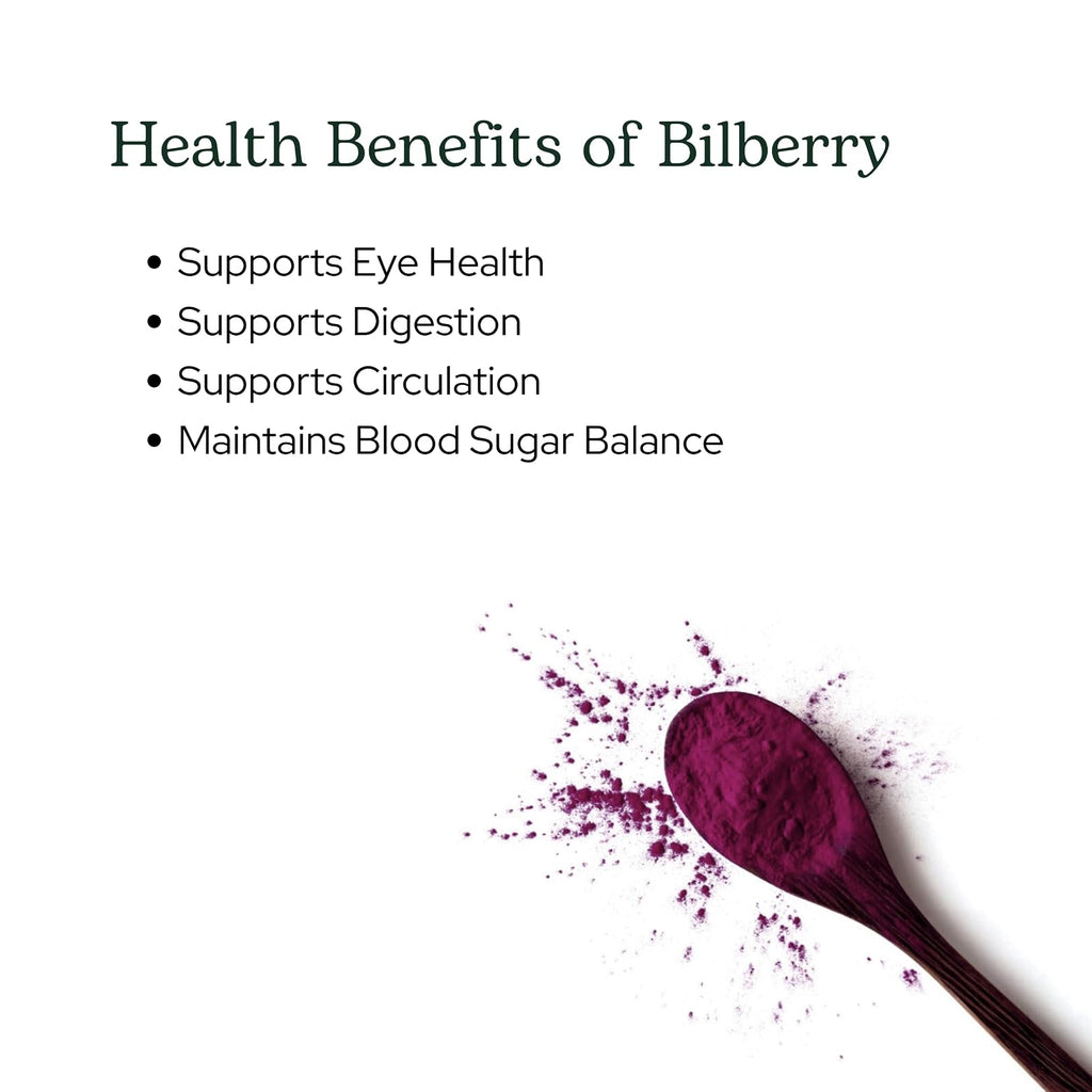 high-quality bilberry powder supplement