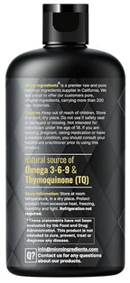 high quality black seed oil 16 fl oz
