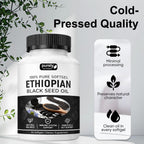High-quality black seed oil capsules