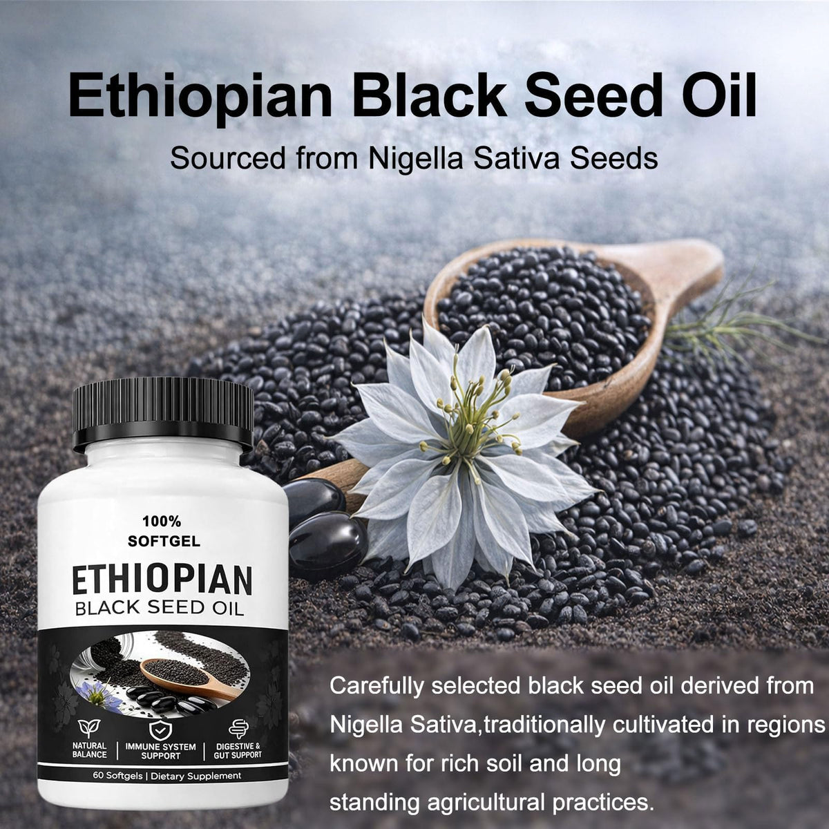 high-quality black seed oil capsules