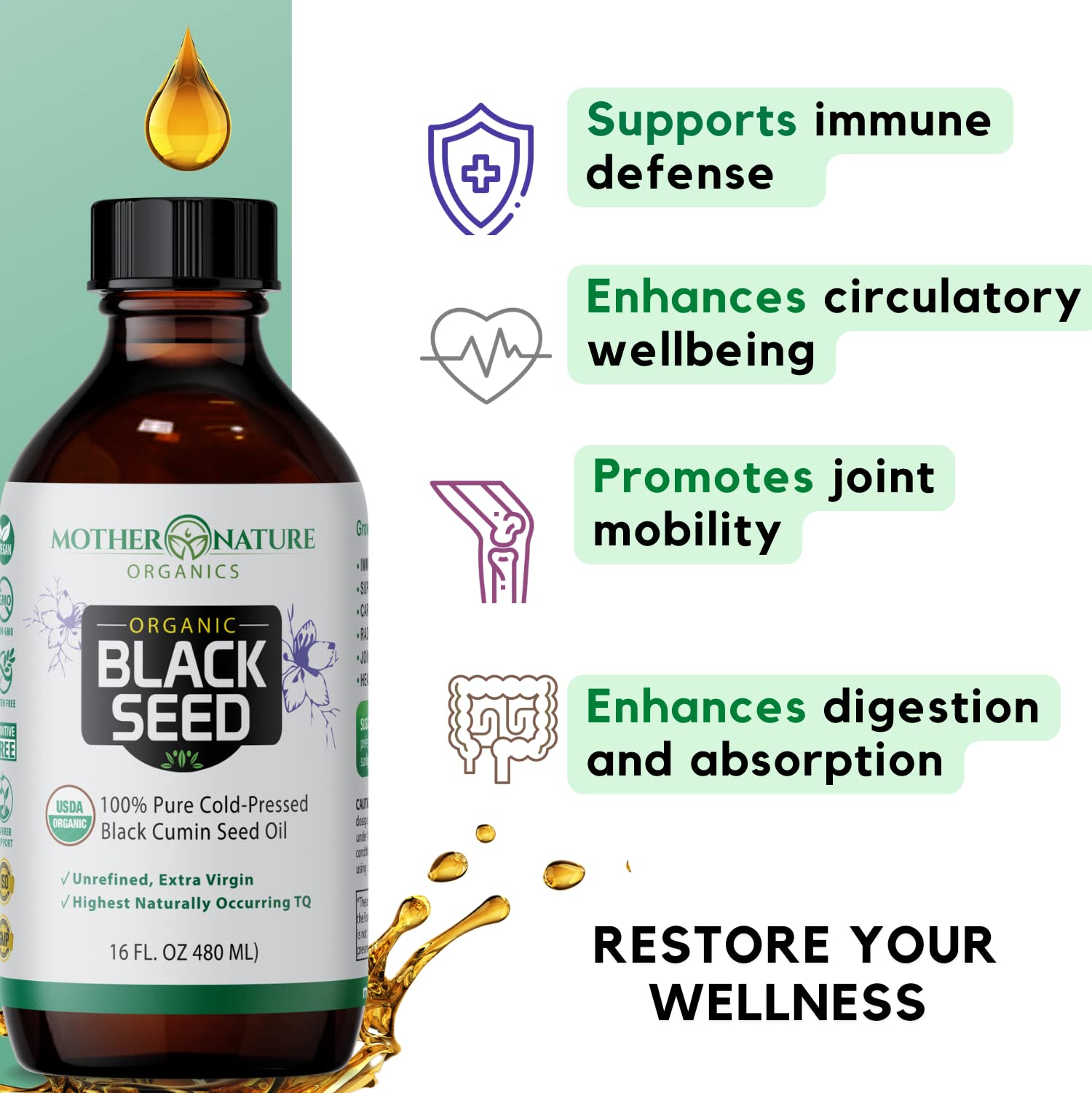 high quality black seed oil
