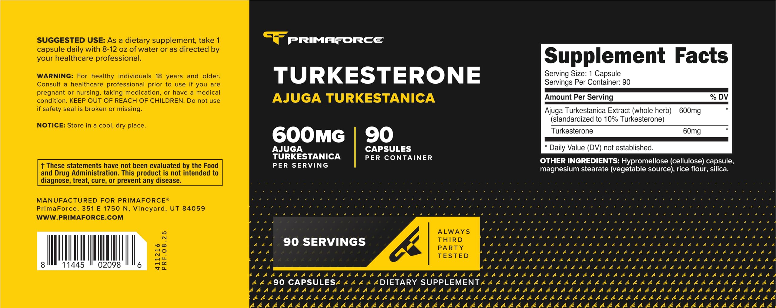 high-quality blended vitamin and mineral