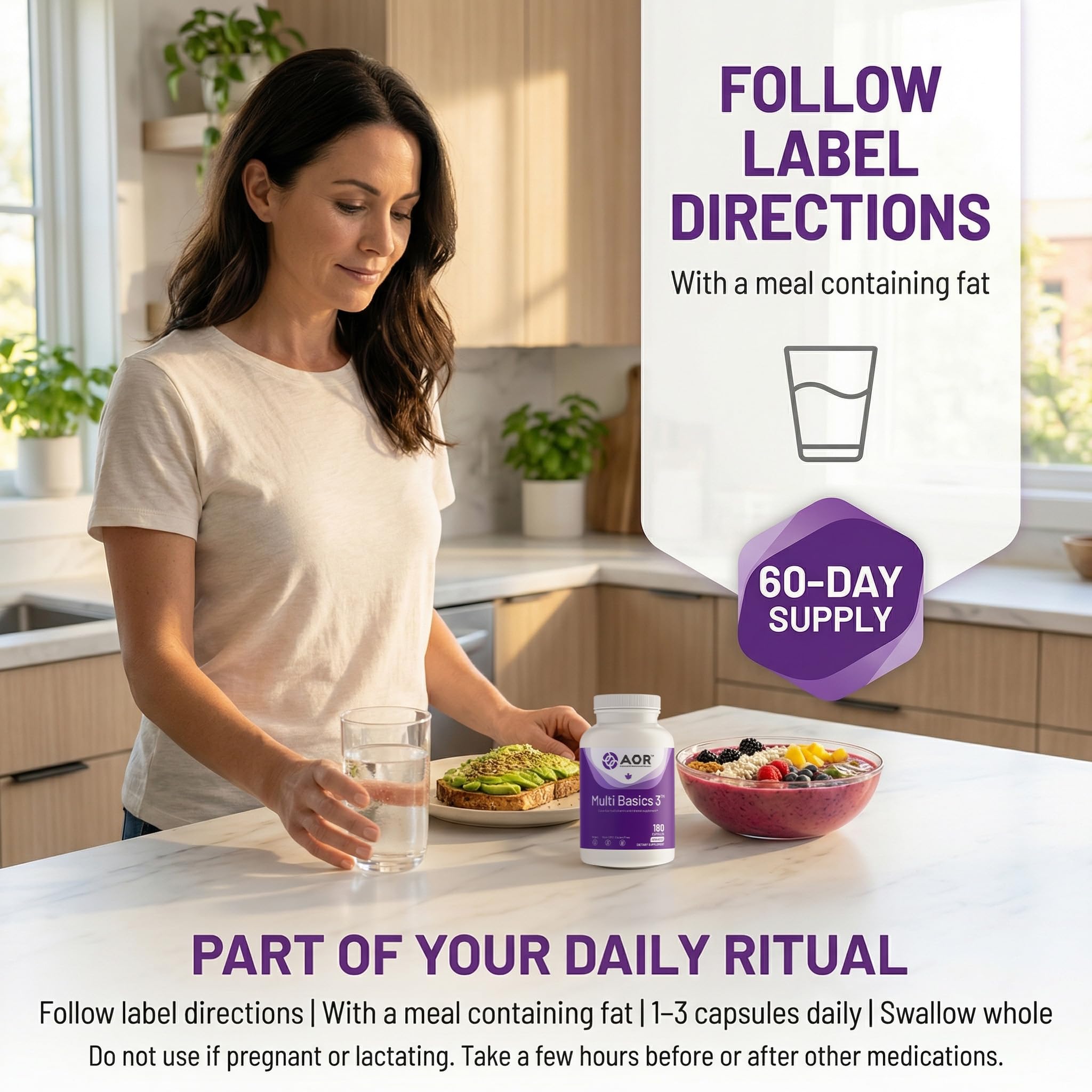 high-quality blended vitamin capsules