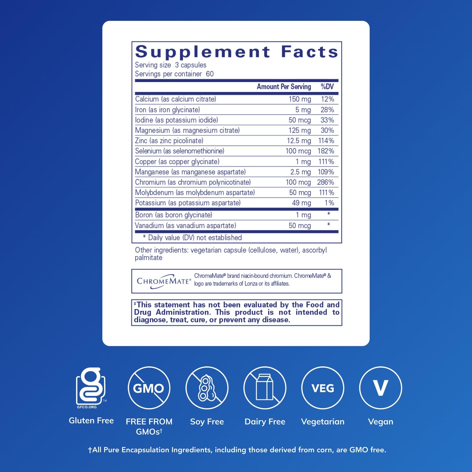 high-quality blended vitamin capsules