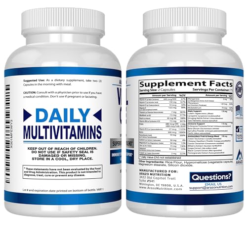 high-quality blended vitamin capsules