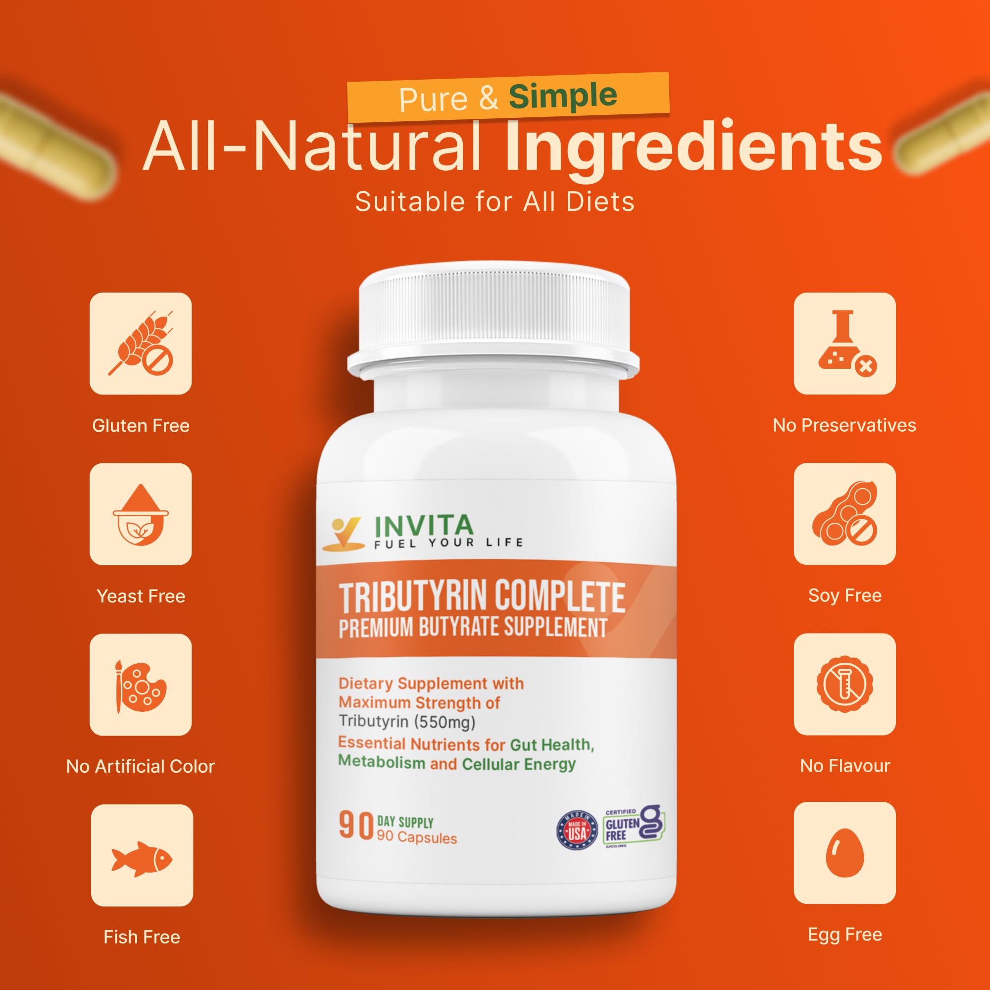 high-quality blended vitamin & mineral capsules