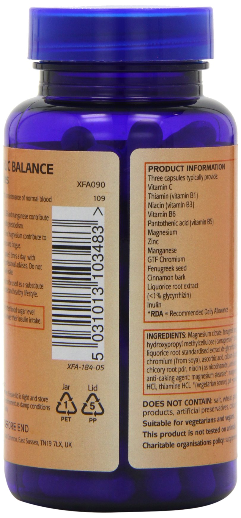 high-quality blended vitamin & mineral supplements for men