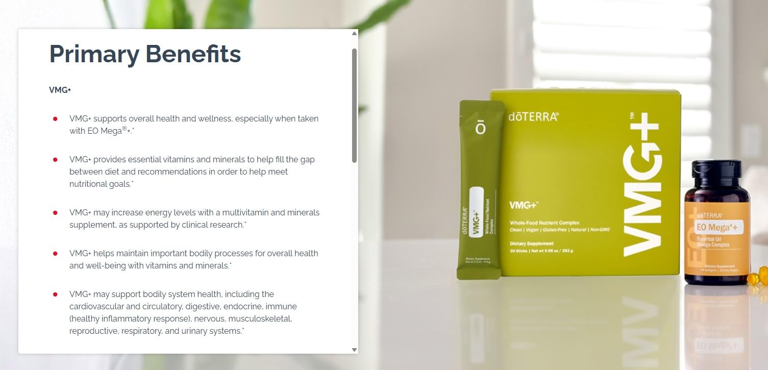 high-quality blended vitamin & mineral supplements for vitality