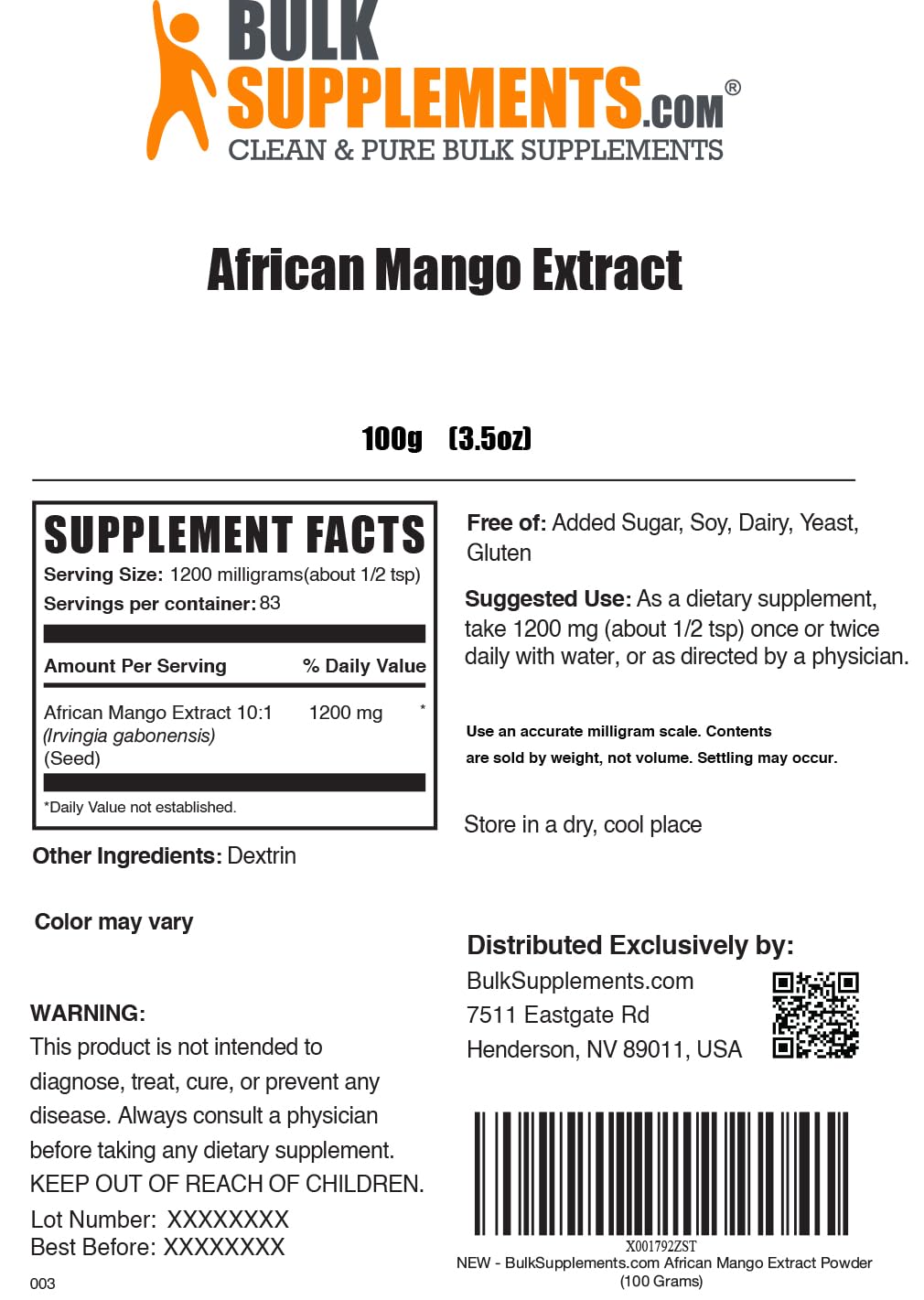 high-quality blended vitamins and minerals