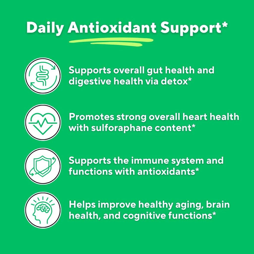 high-quality broccoli sprout supplement