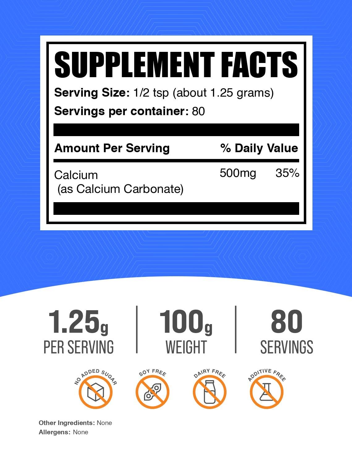 high-quality calcium carbonate for health