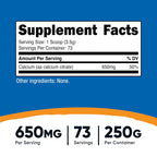 high-quality calcium citrate for bones