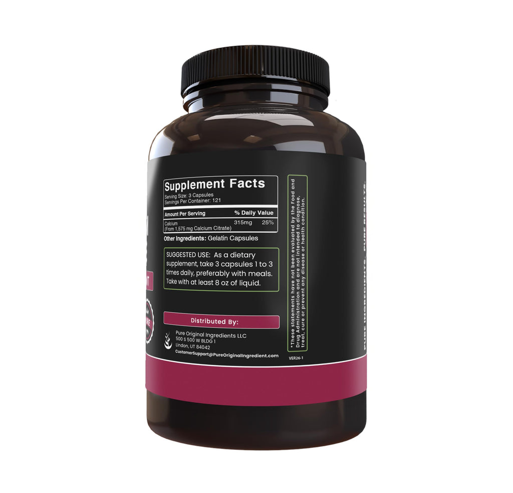 high quality calcium citrate