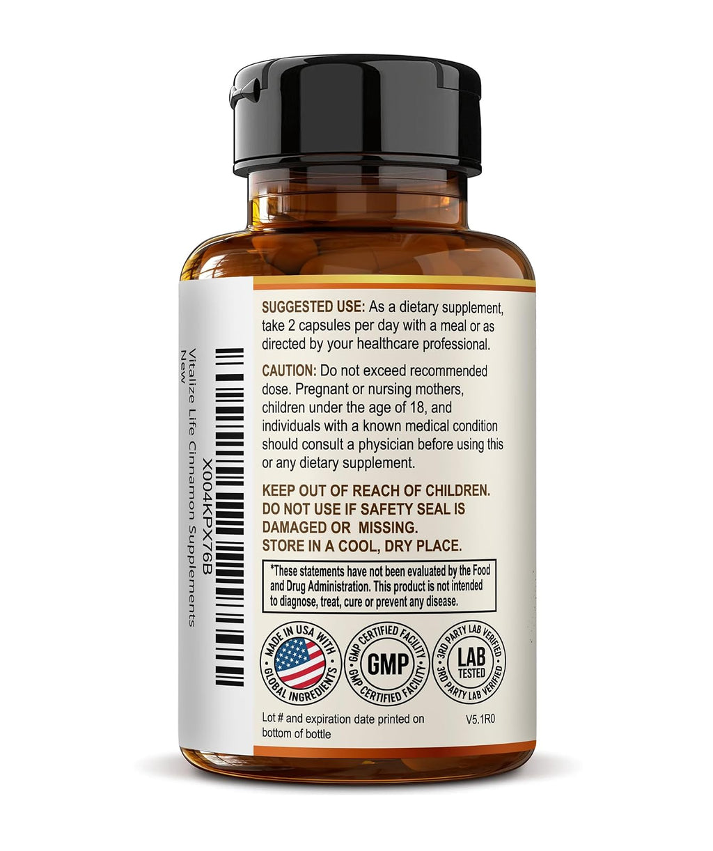 High-quality Ceylon cinnamon supplement