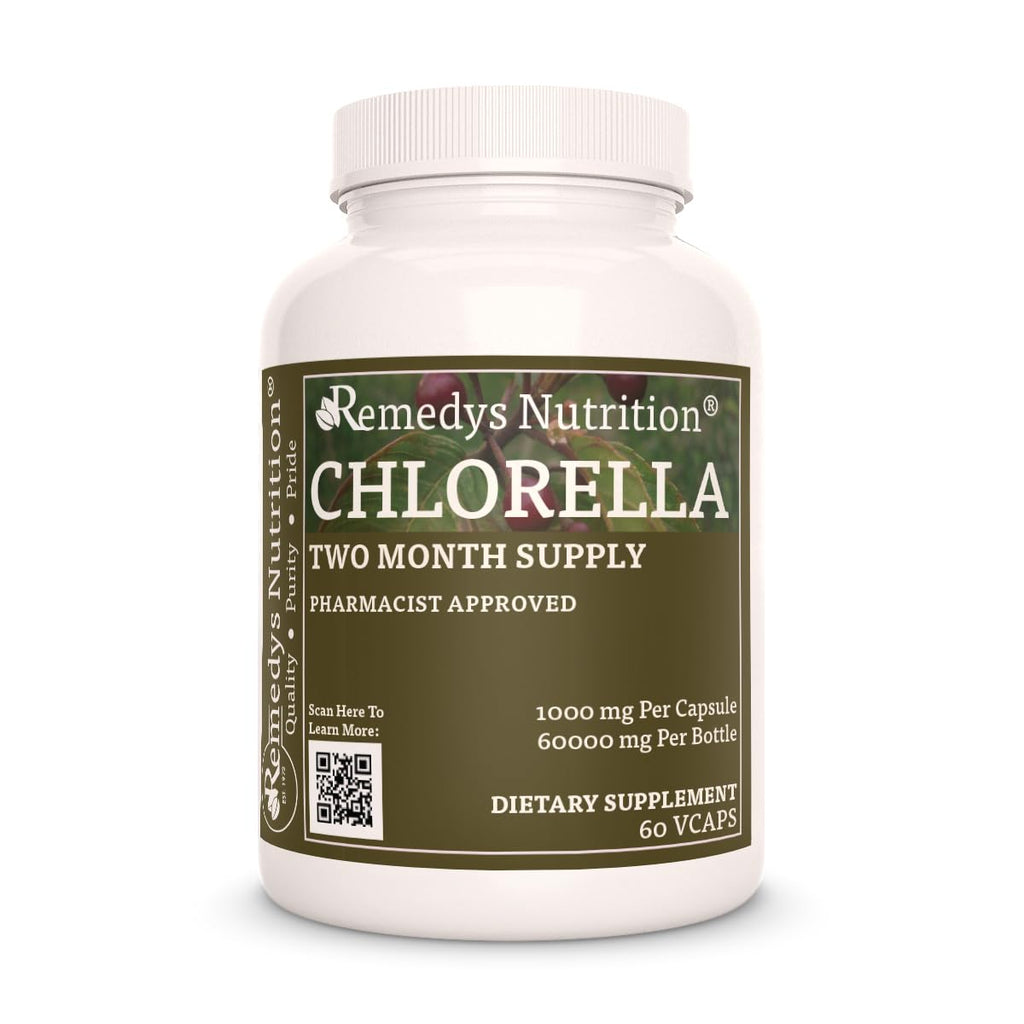 high-quality chlorella supplement capsules