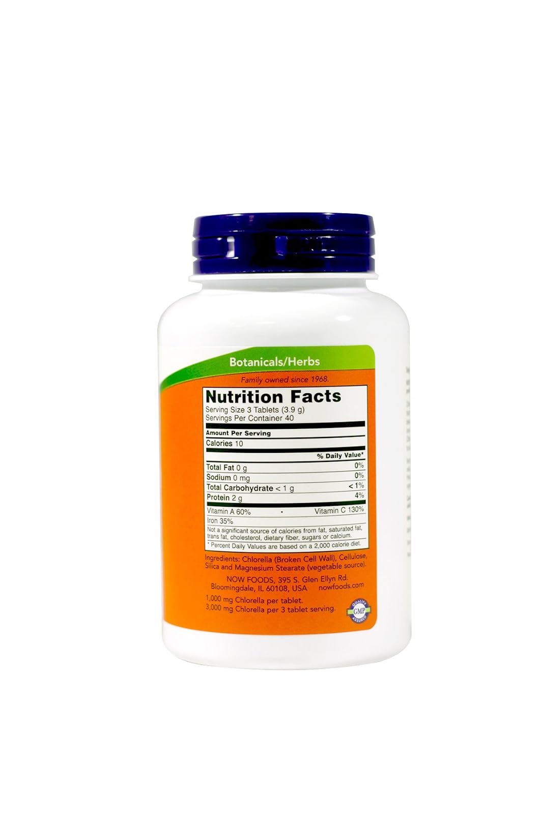 high-quality chlorella supplement for energy