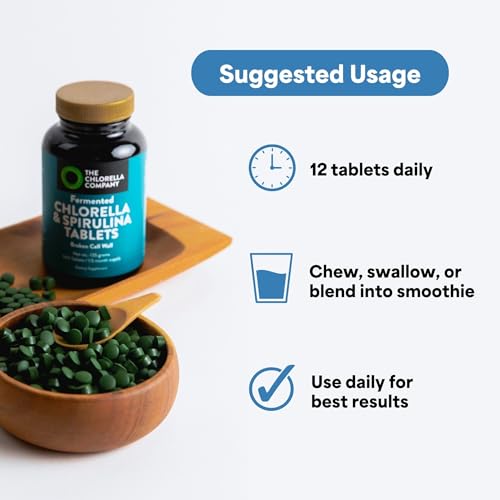 high-quality chlorella supplement tablets