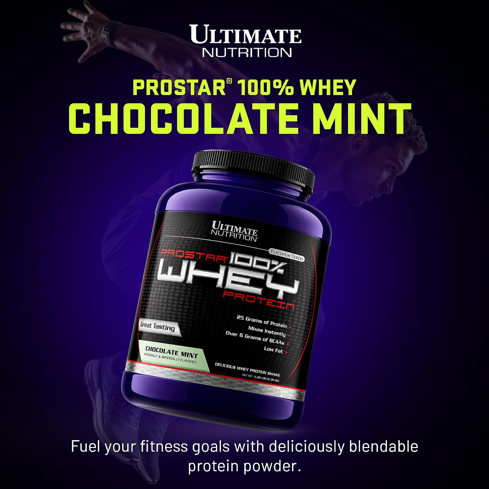 high-quality chocolate mint protein powder