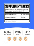 high-quality choline bitartrate for energy