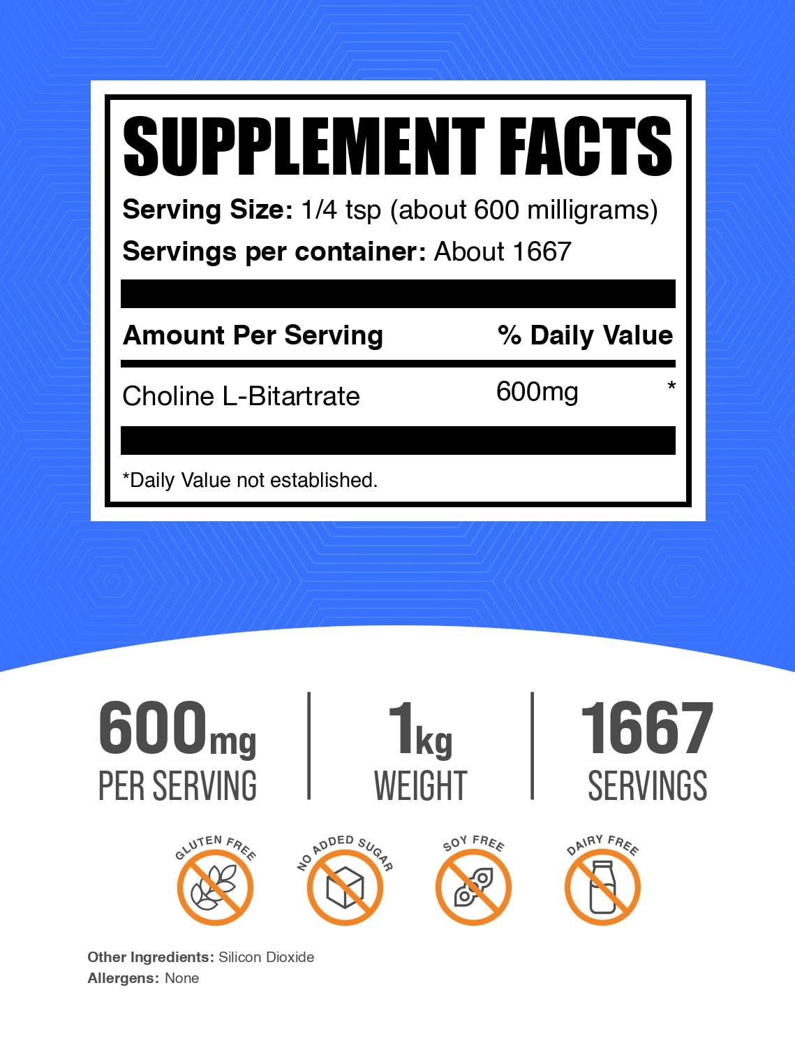 High-quality choline for brain health