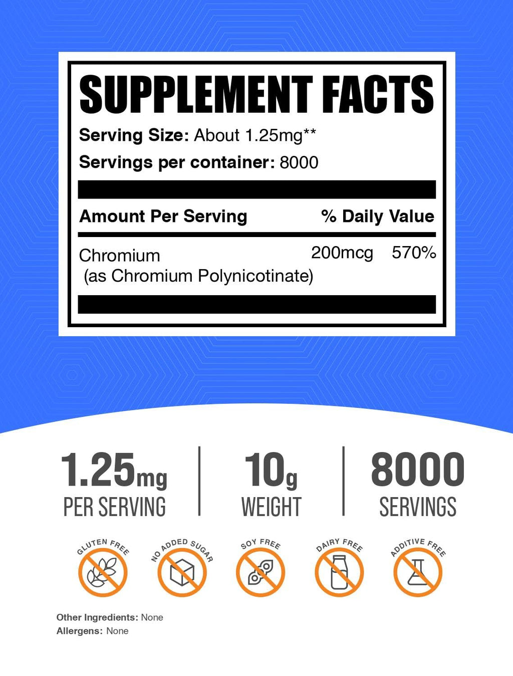 high-quality chromium for metabolism