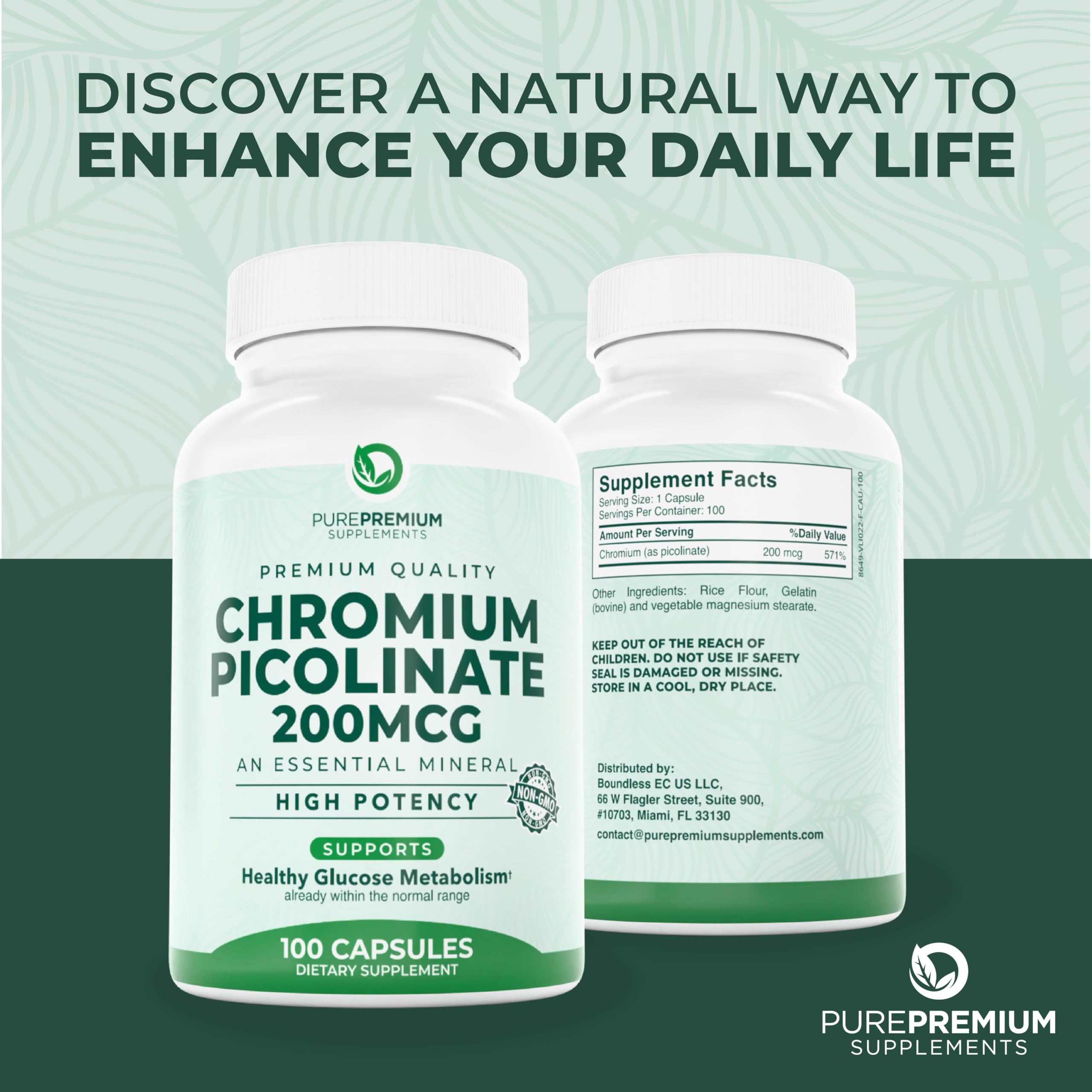 high quality chromium mineral supplement