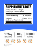 High-quality chromium supplement for health