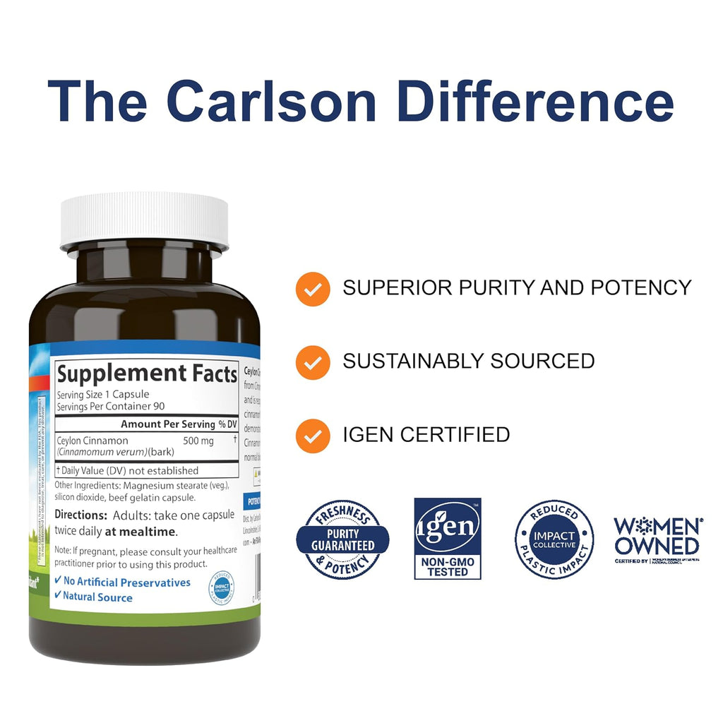 High-quality cinnamon supplement benefits
