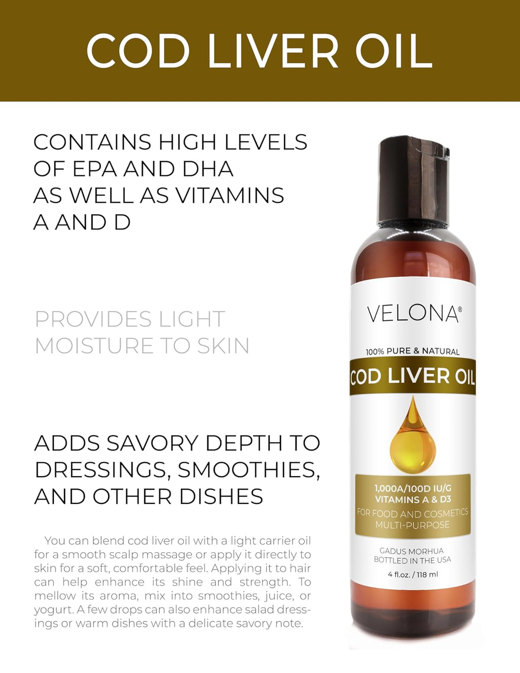 high quality cod liver oil