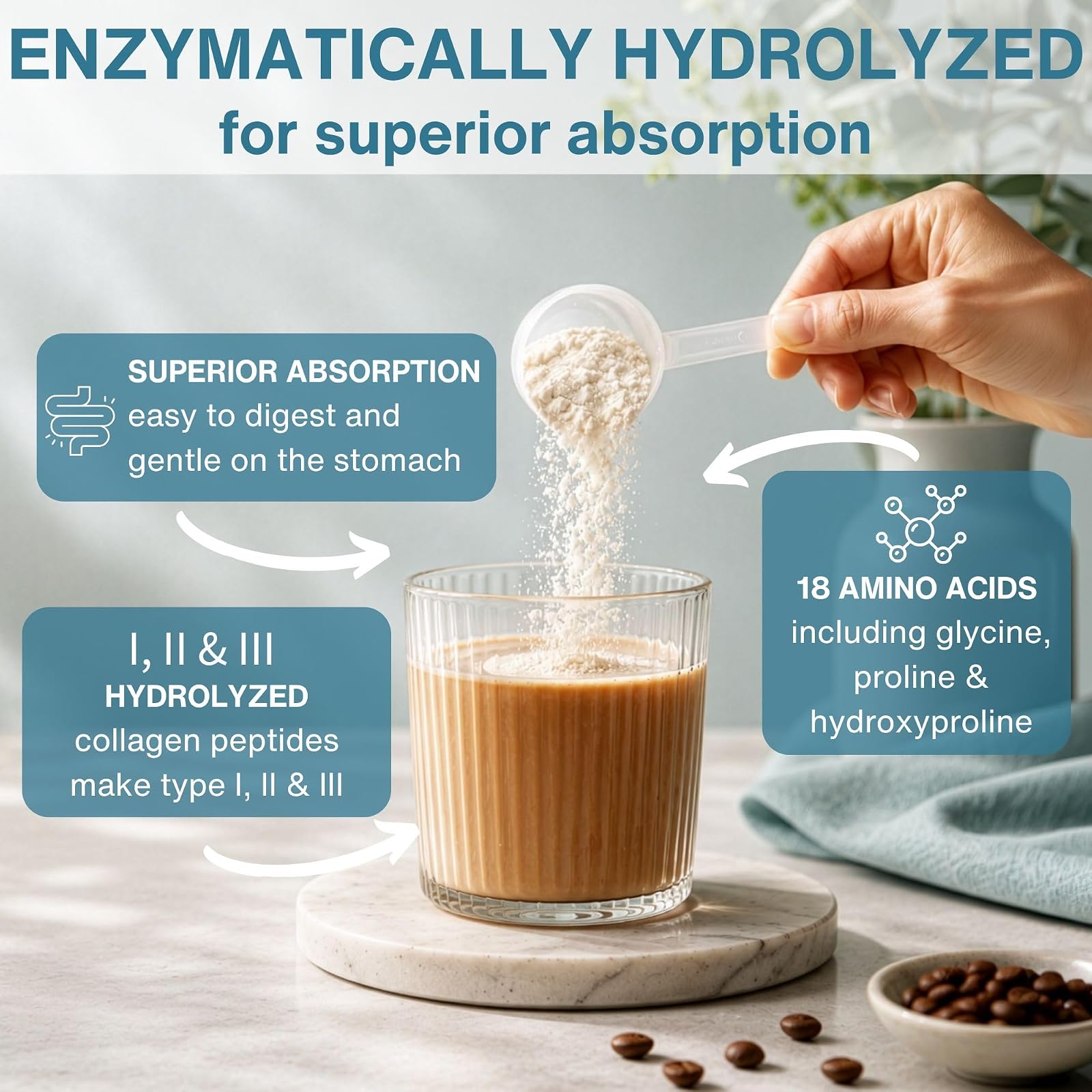 High-quality collagen for hair growth