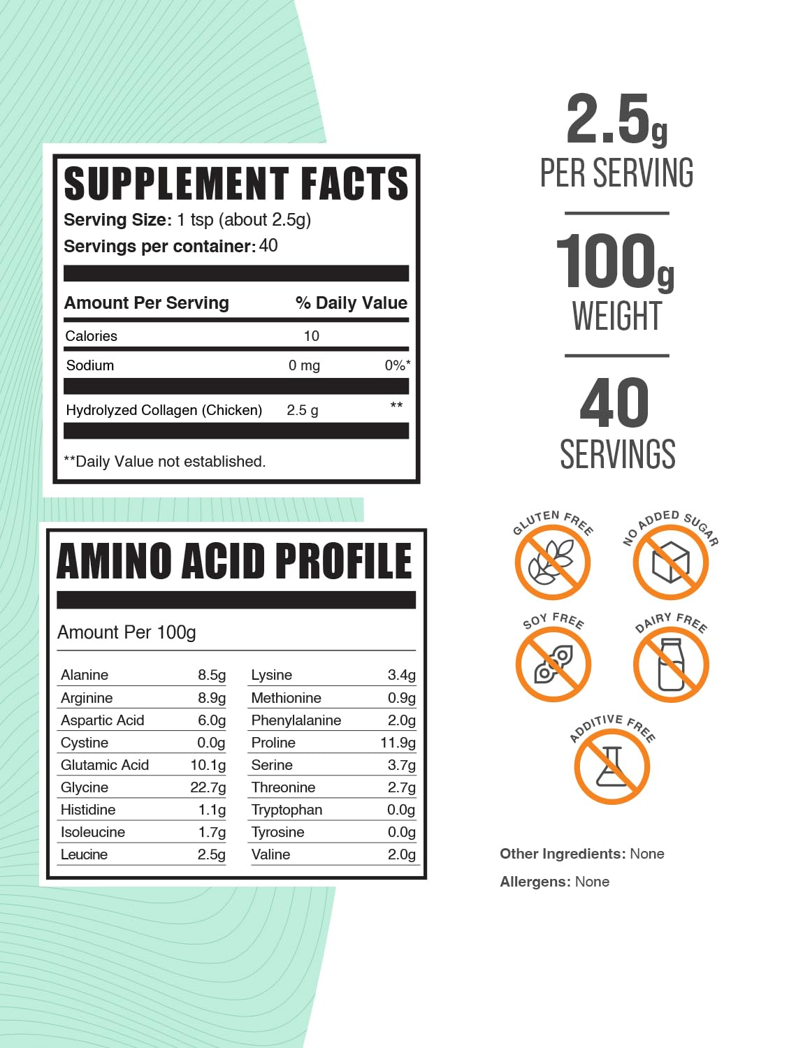 high quality collagen peptides supplement