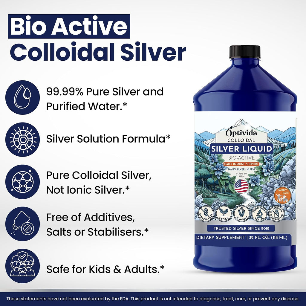 high-quality colloidal silver liquid 10 PPM