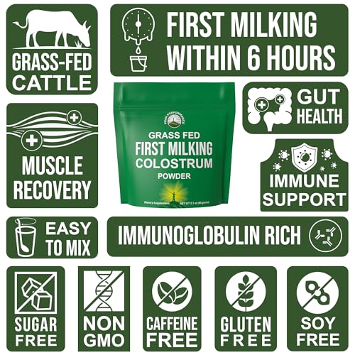 high-quality colostrum from USA cows