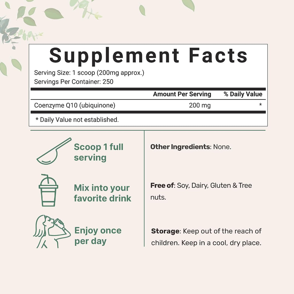 high-quality coq10 supplement 200 mg