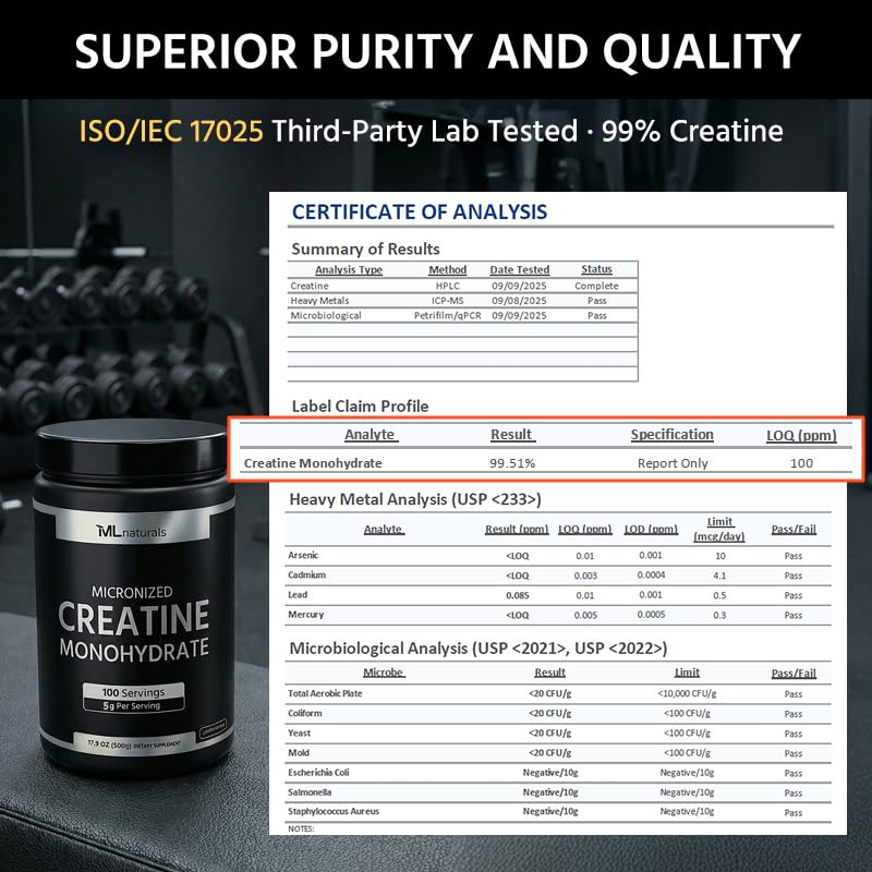 High-quality creatine for athletes