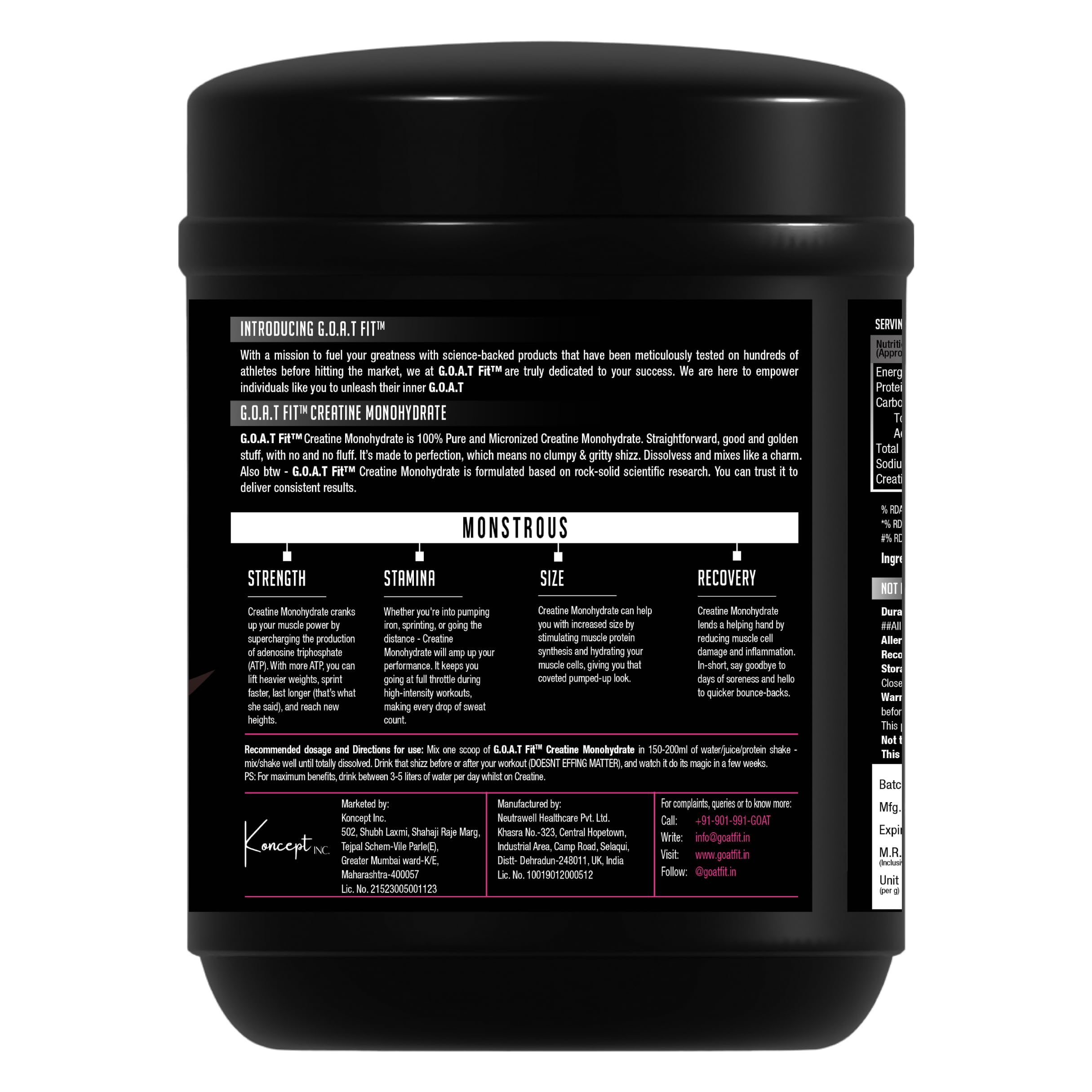 High-quality creatine for bodybuilders