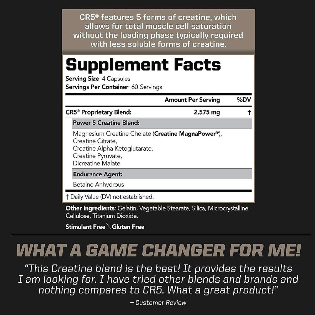high-quality creatine for muscle gain